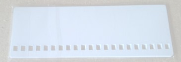 Noritsu 200x69mm T-15Transparent Leader Cards